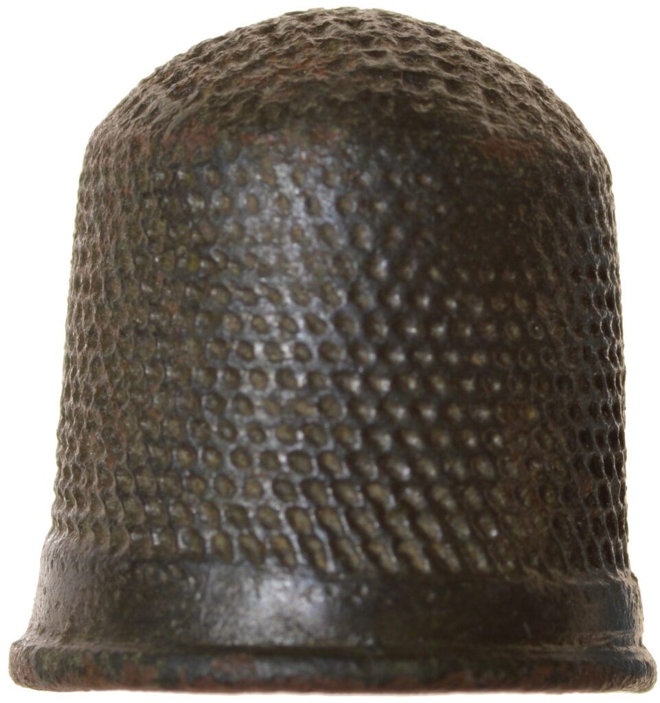 Antique Brass Thimble. | Chris Rudd